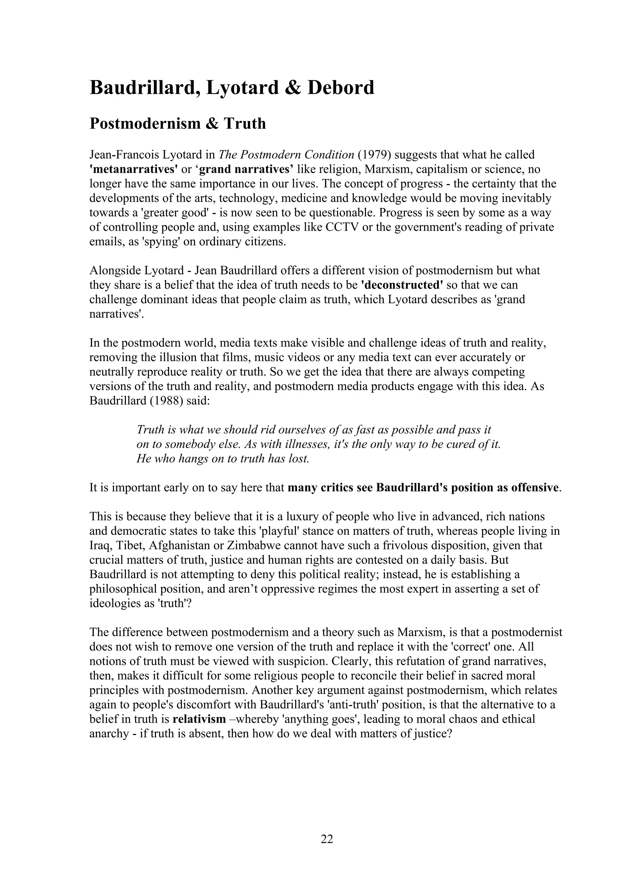 Baudrillard The Matrix and Blade Runner Simulation, Hyperreality and ...