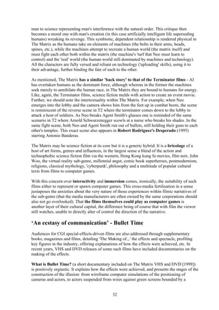 Baudrillard The Matrix and Blade Runner Simulation, Hyperreality and ...