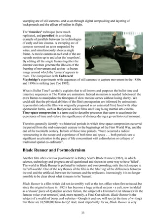 Baudrillard The Matrix and Blade Runner Simulation, Hyperreality and ...