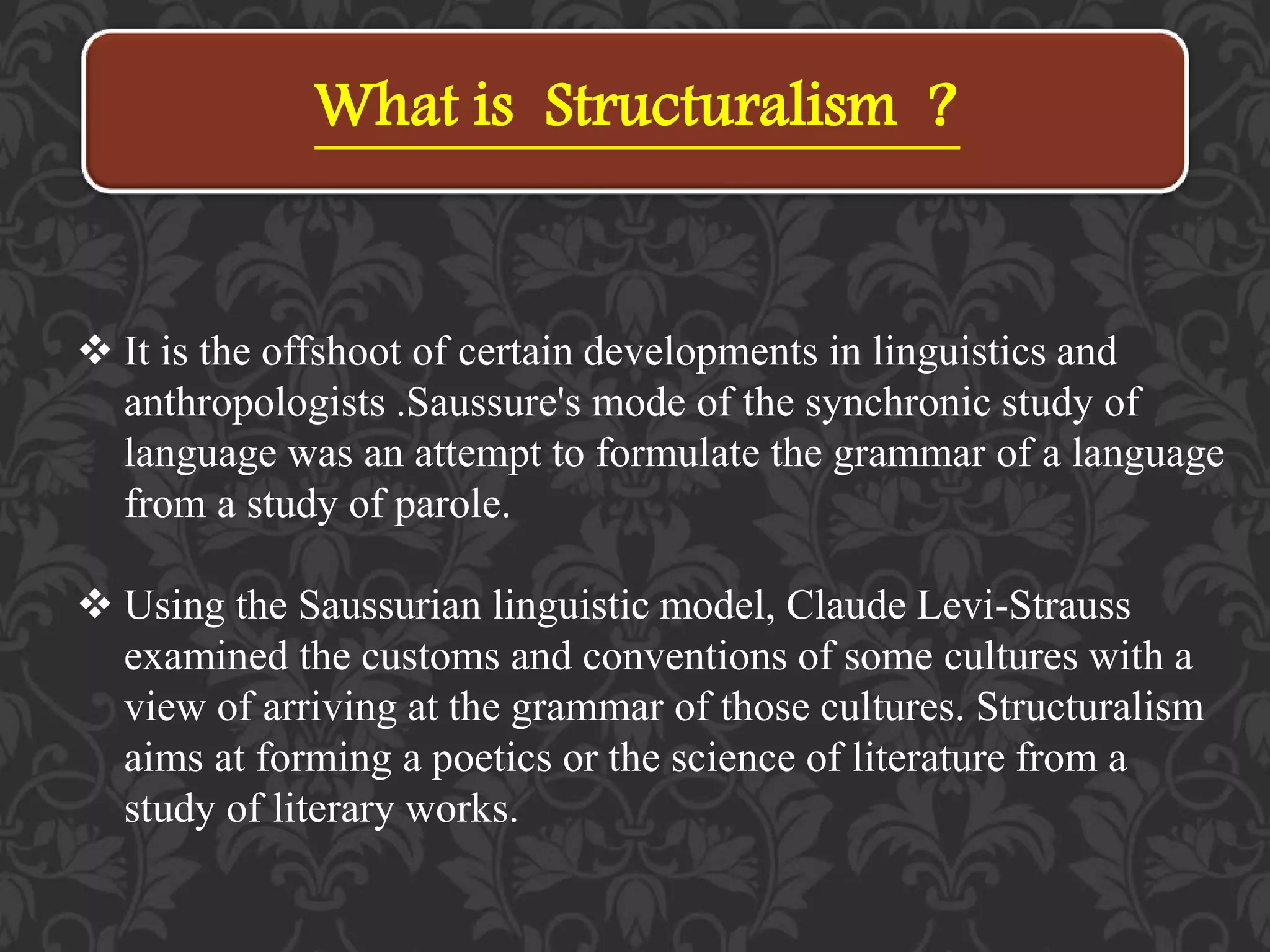 Post Structuralism and Deconstruction | PPTX