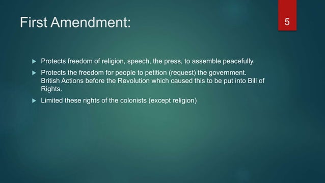 Bill of Rights | PPT