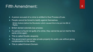 Bill of Rights | PPT