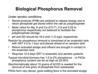 Biological n and p removal | PPT