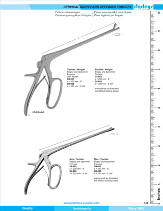 04 biopsy instruments - darleys surgical co. | PDF