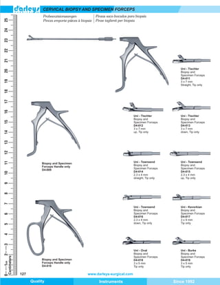 04 biopsy instruments - darleys surgical co. | PDF