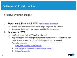 The Green Lab - [04 B] [PWA] Experiment setup | PDF