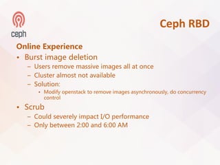 Ceph Goes on Online at Qihoo 360 - Xuehan Xu | PDF | Operating Systems ...