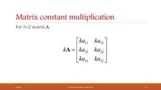 04 Chapter MATLAB linear algebra review | PPT