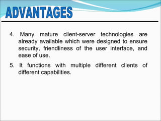 04 Client Server Technology | PPT