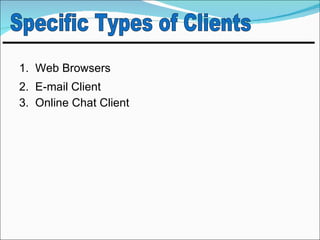 04 Client Server Technology | PPT