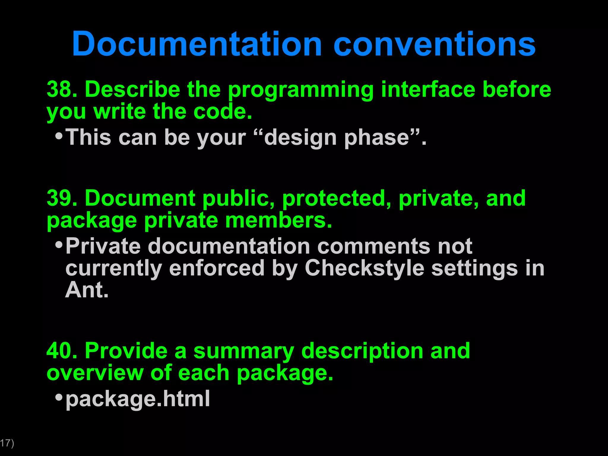 Codings Standards | PPT