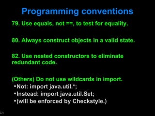Codings Standards | PPT
