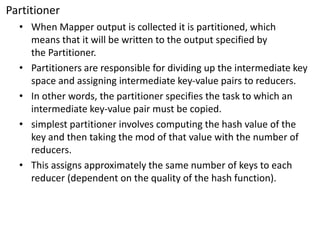 Hadoop combiner and partitioner | PDF