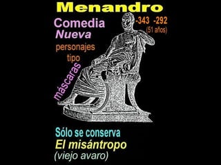 04 Comedia griega y romana | PPT