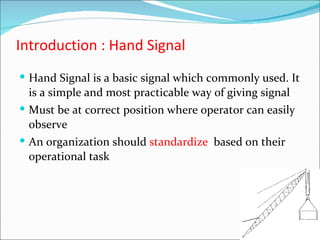 04 communication hand signals(nx power-lite) | PPT