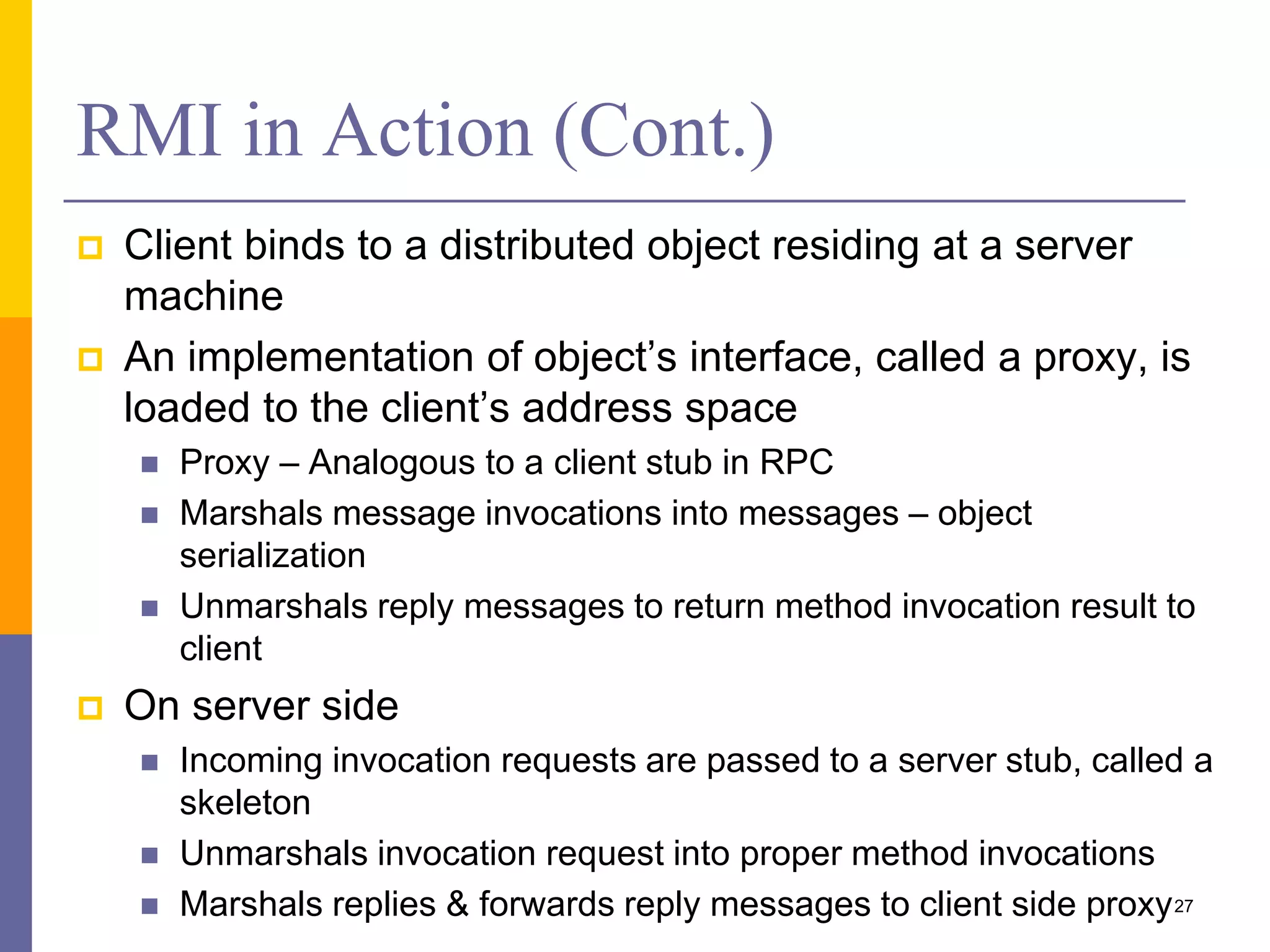 Communication In Distributed Systems Pptx Computer Networking Computing