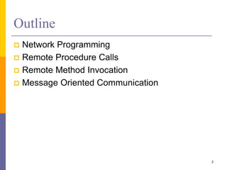 Communication in Distributed Systems | PPTX | Computer Networking ...