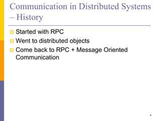 Communication in Distributed Systems | PPTX | Computer Networking | Computing