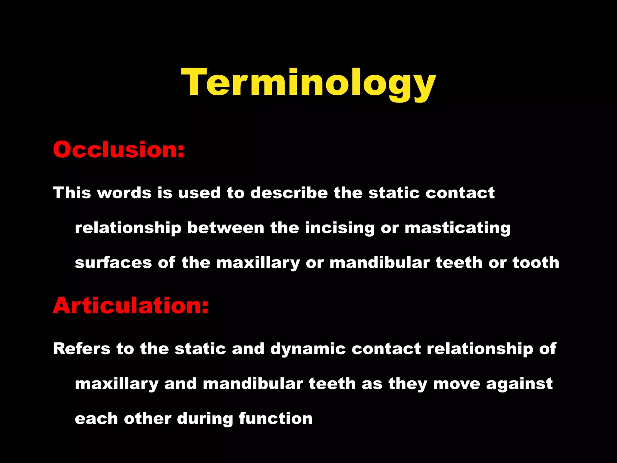 Concepts of Complete denture occlusion | PPT