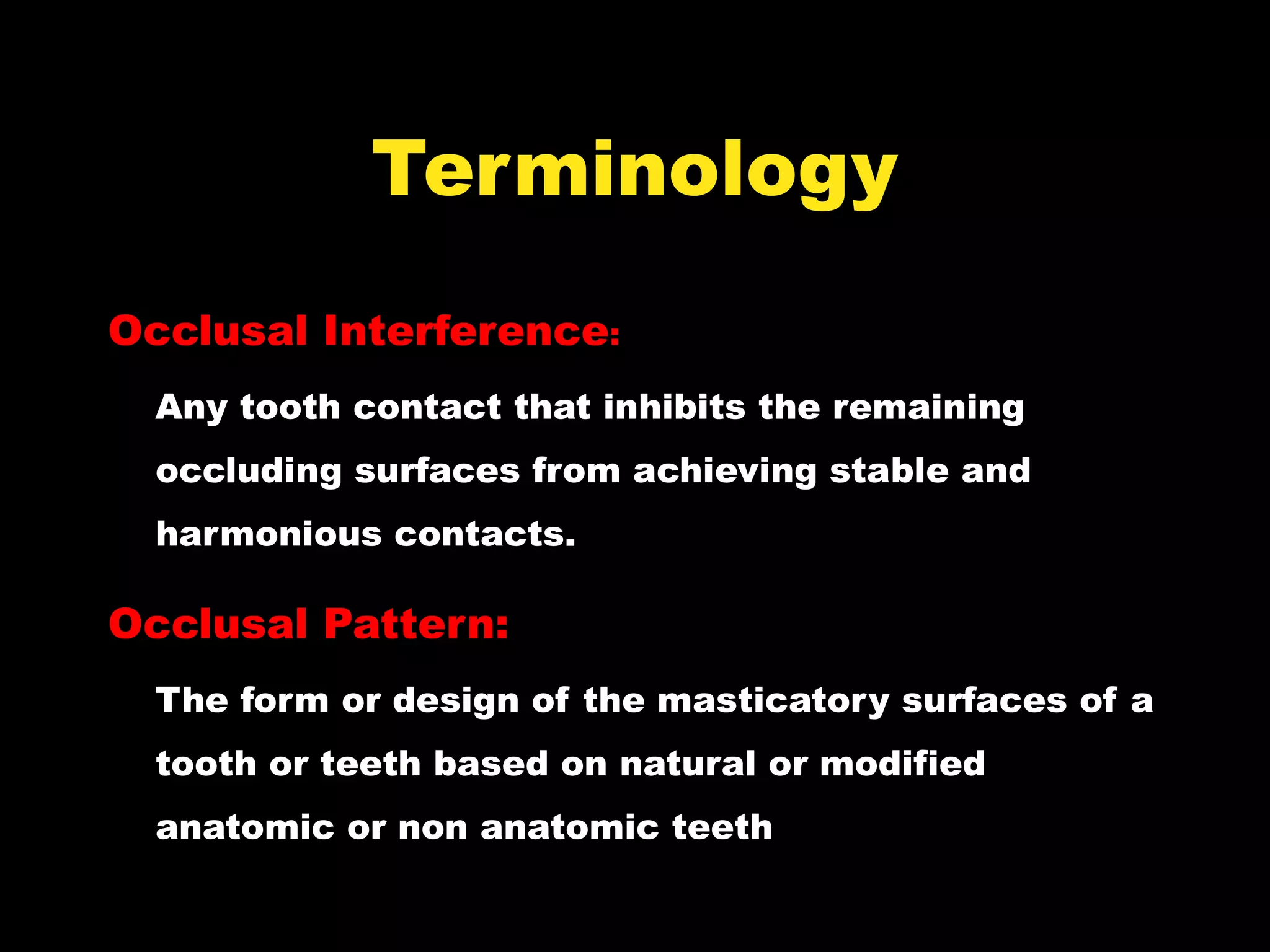 Concepts of Complete denture occlusion | PPT