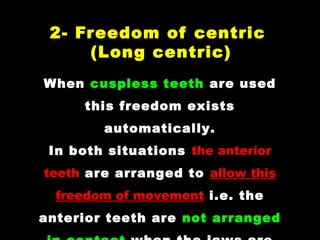 Concepts of Complete denture occlusion | PPT