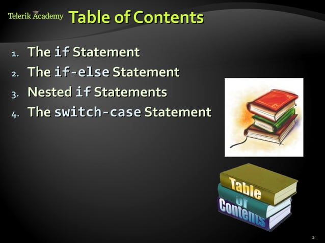 04. Conditional Statements | PPT