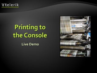 04 Console input output- | PPT