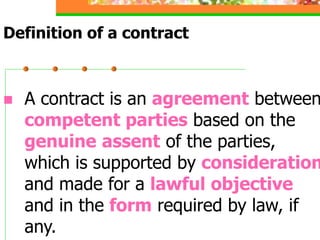 contract | PPT