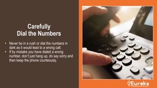 Corporate Etiquette - Phone Etiquette | PPT