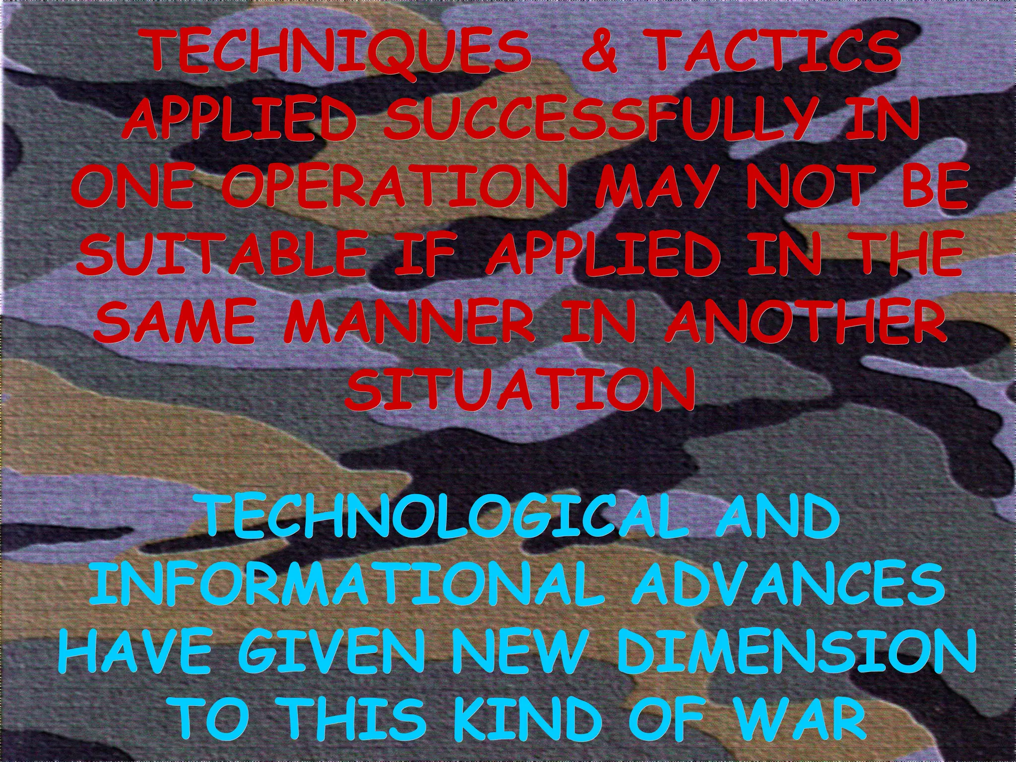 Counter Guerrilla Warfare | PPT