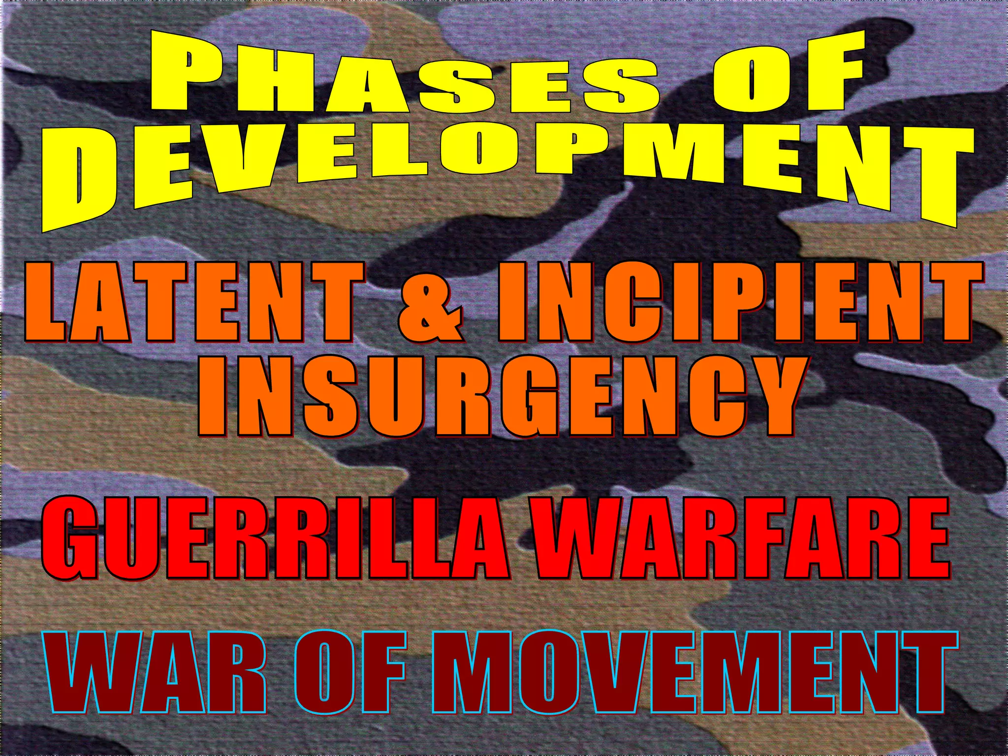 Counter Guerrilla Warfare | PPT