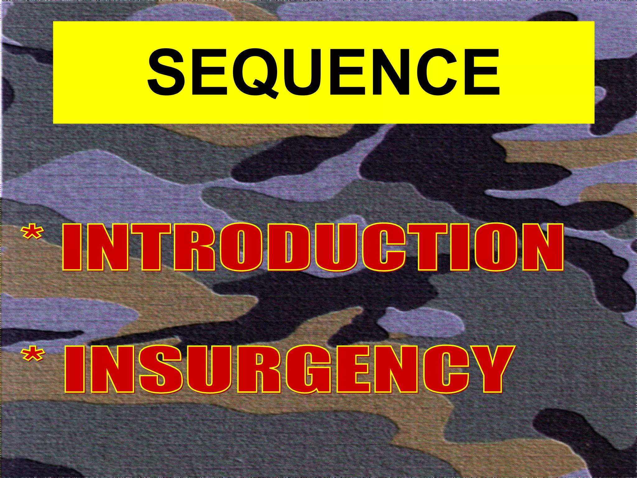 Counter Guerrilla Warfare | PPT