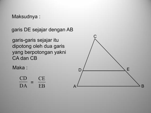 Dalil-Dalil pada Segitiga dan pembahasannya | PDF