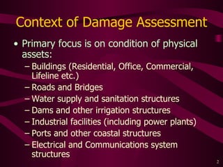 04 damage assessment methodology | PPT