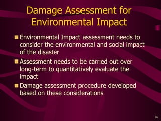04 damage assessment methodology | PPT