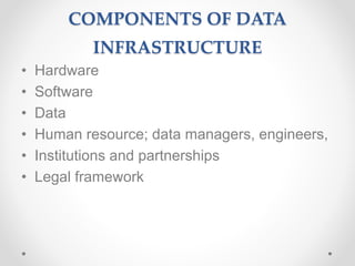Data Infrastructure | PPT