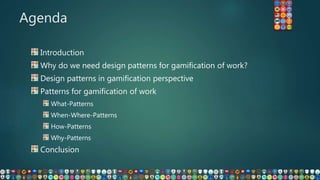 Design Patterns for Gamification of Work | PPTX