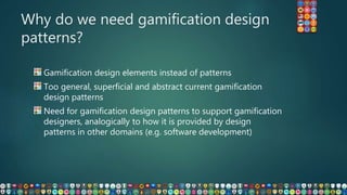 Design Patterns for Gamification of Work | PPTX