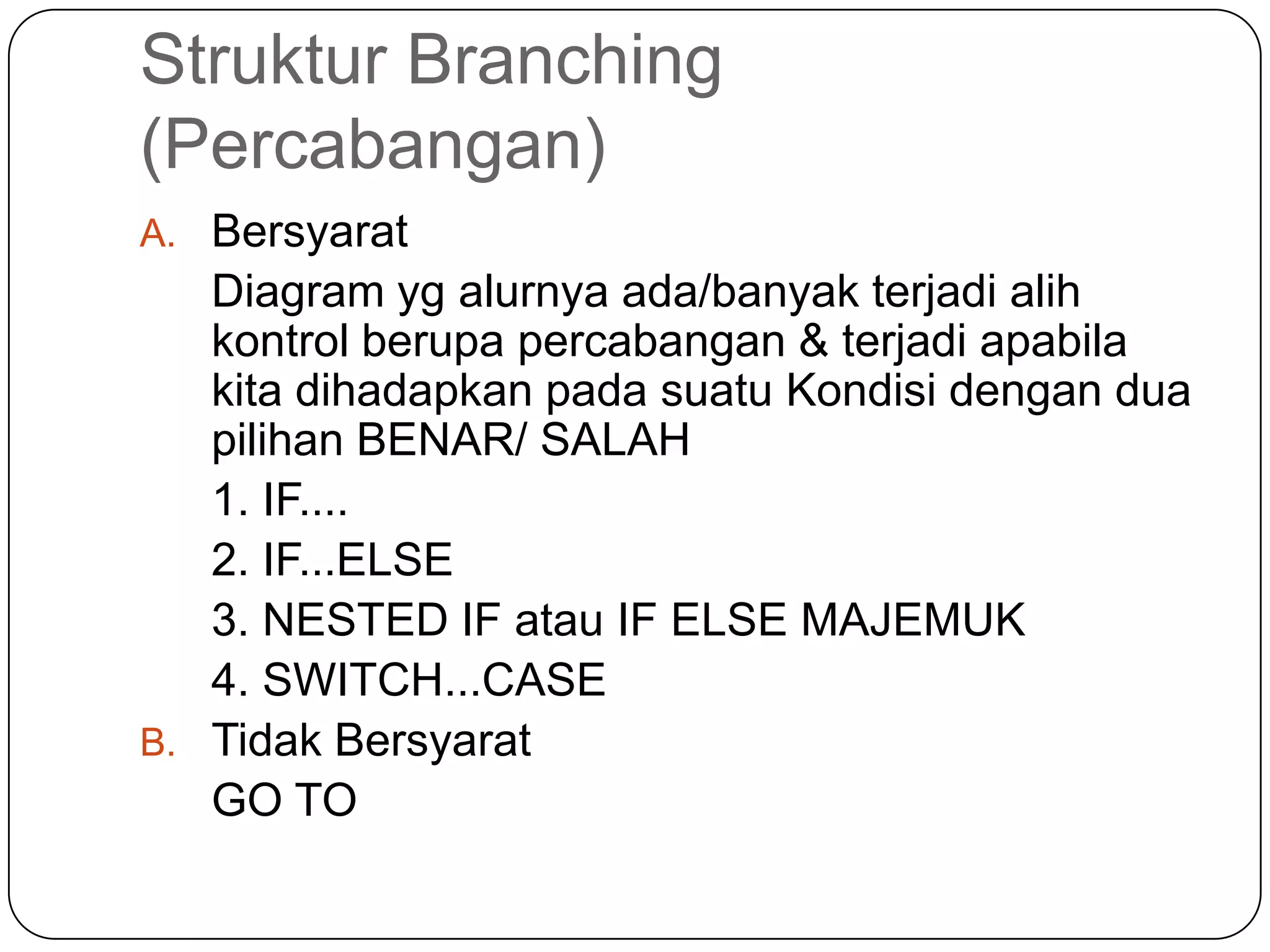 04 diagram alur (flowchart) | PPTX