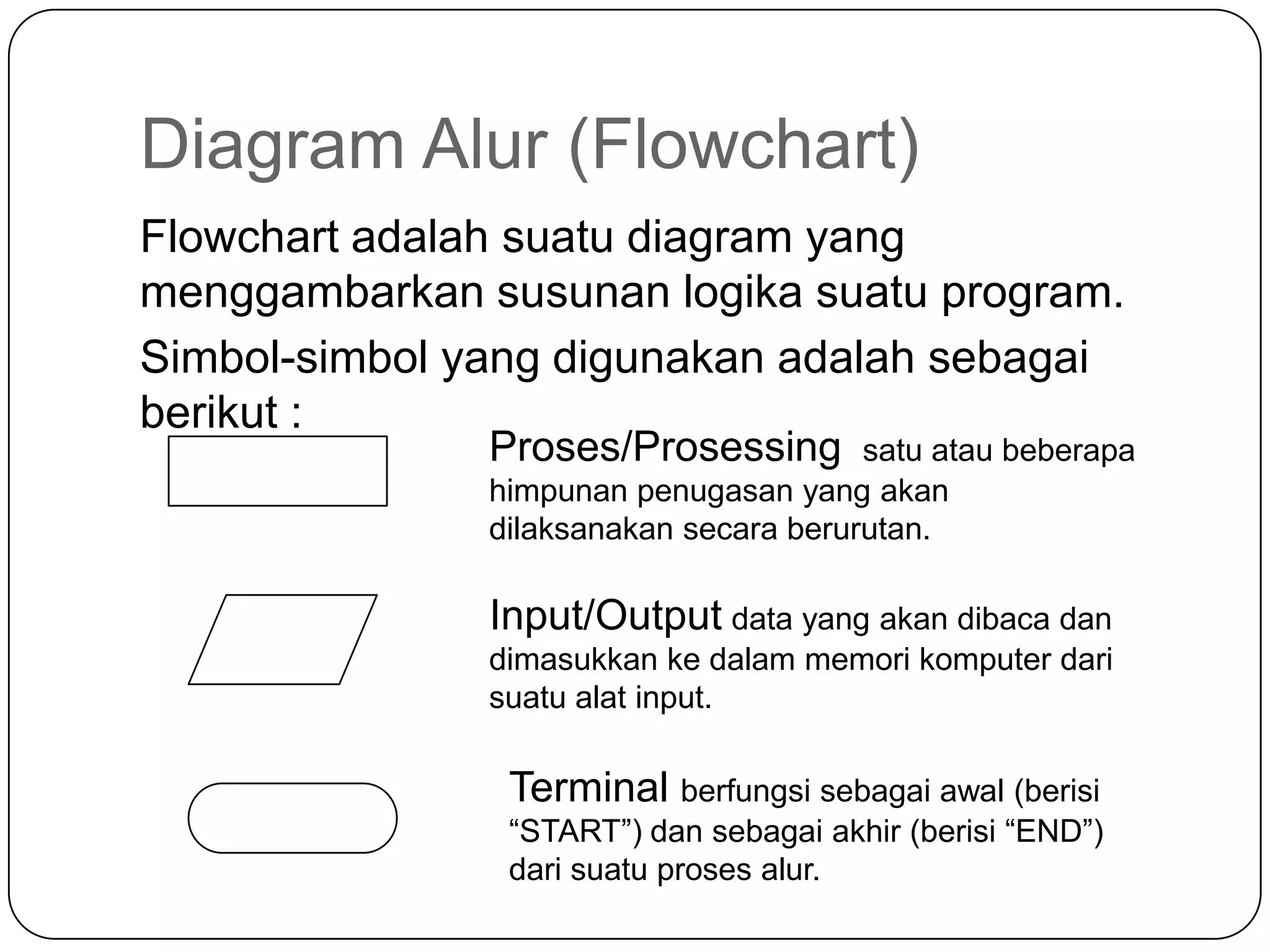04 diagram alur (flowchart) | PPTX