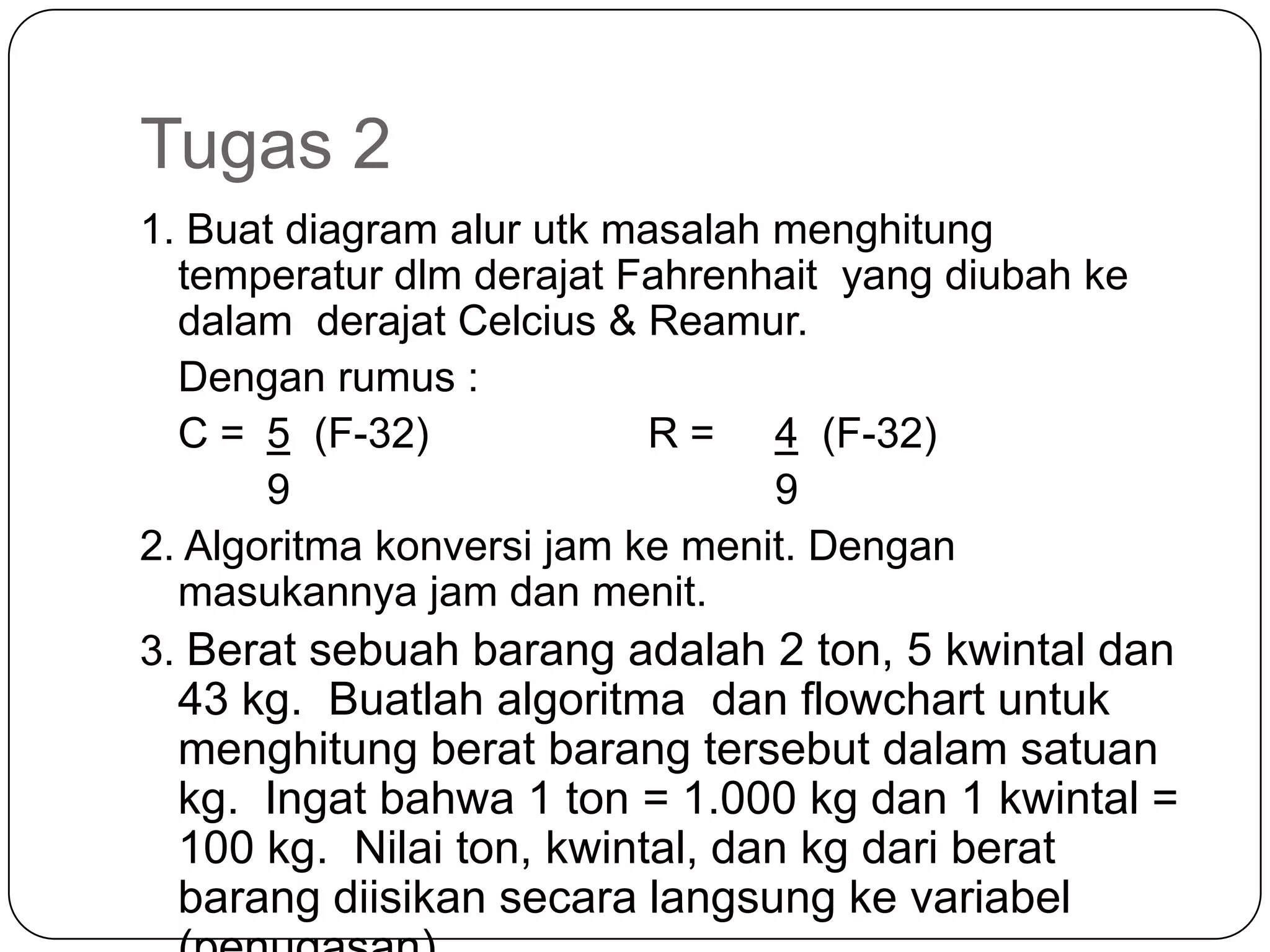 04 diagram alur (flowchart) | PPTX
