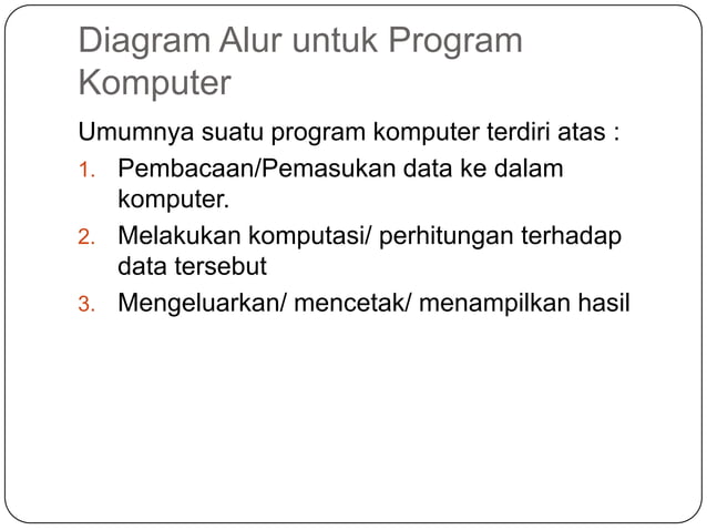 04 diagram alur (flowchart) | PPT