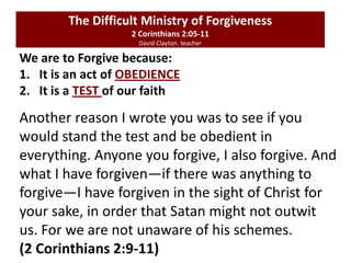 04 difficulty of forgiveness | PPT