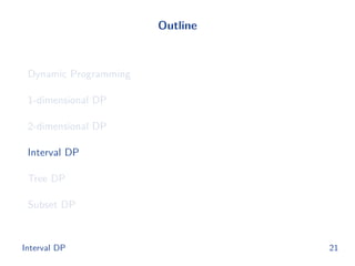 Dynamic programming | PPT