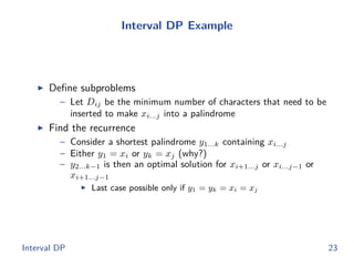 Dynamic programming | PPT