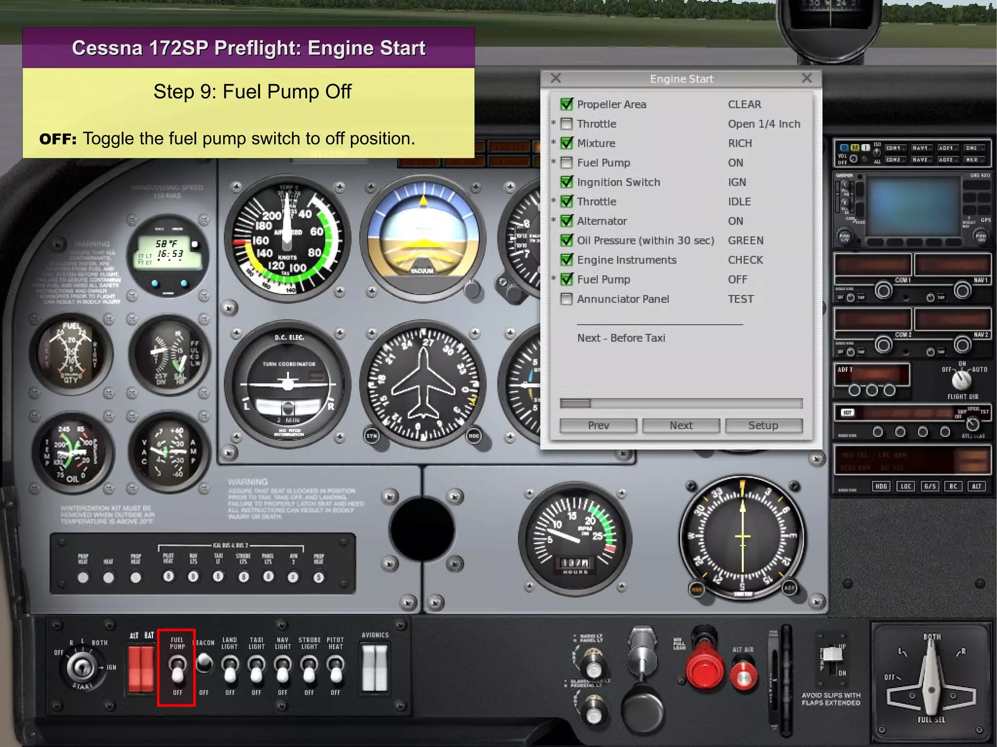 Ground Operations: Engine Start | ODP