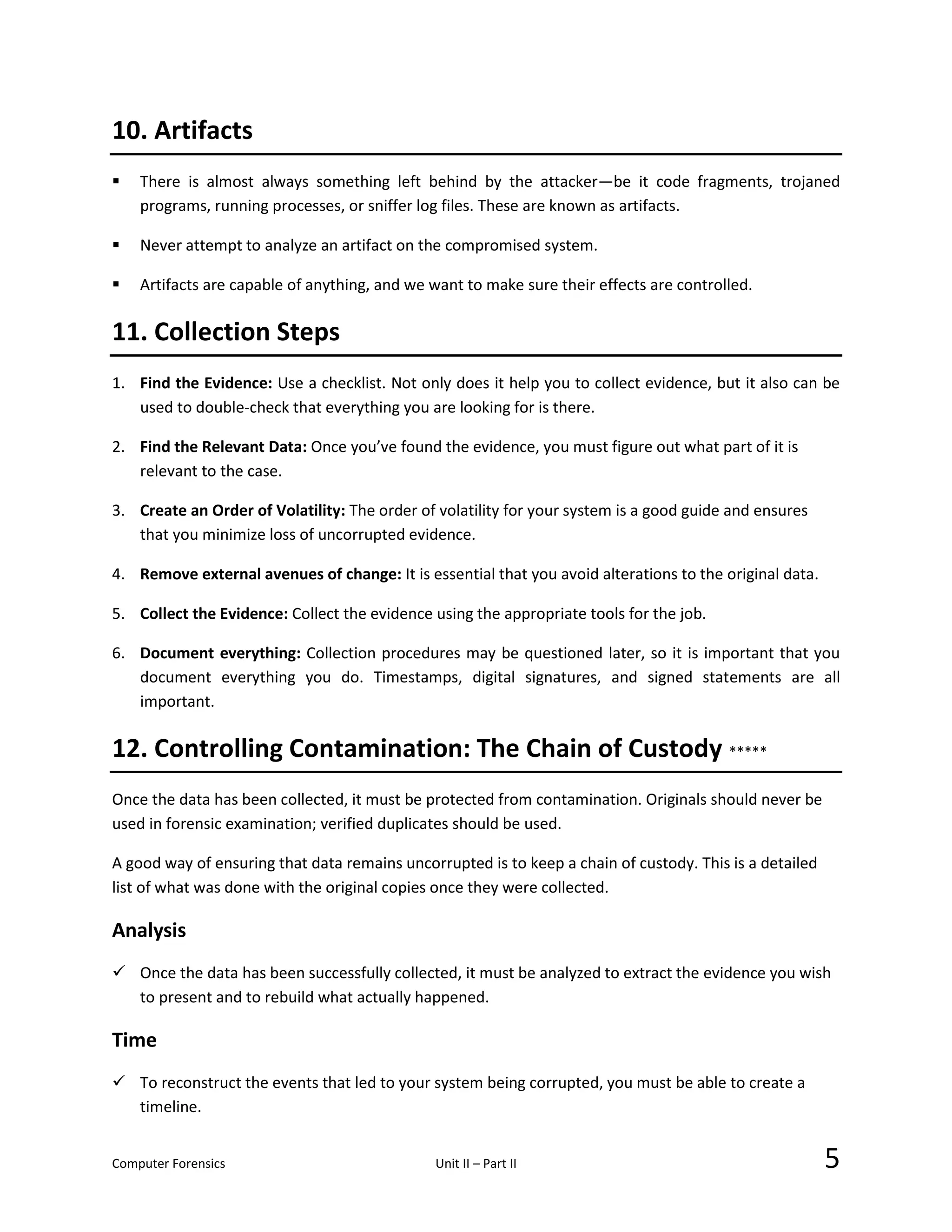 04 Evidence Collection and Data Seizure - Notes | PDF