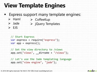 Node.js Express | PPTX