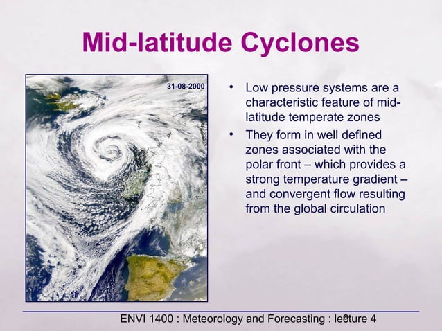 fronts and mid latitude cyclones | PPT