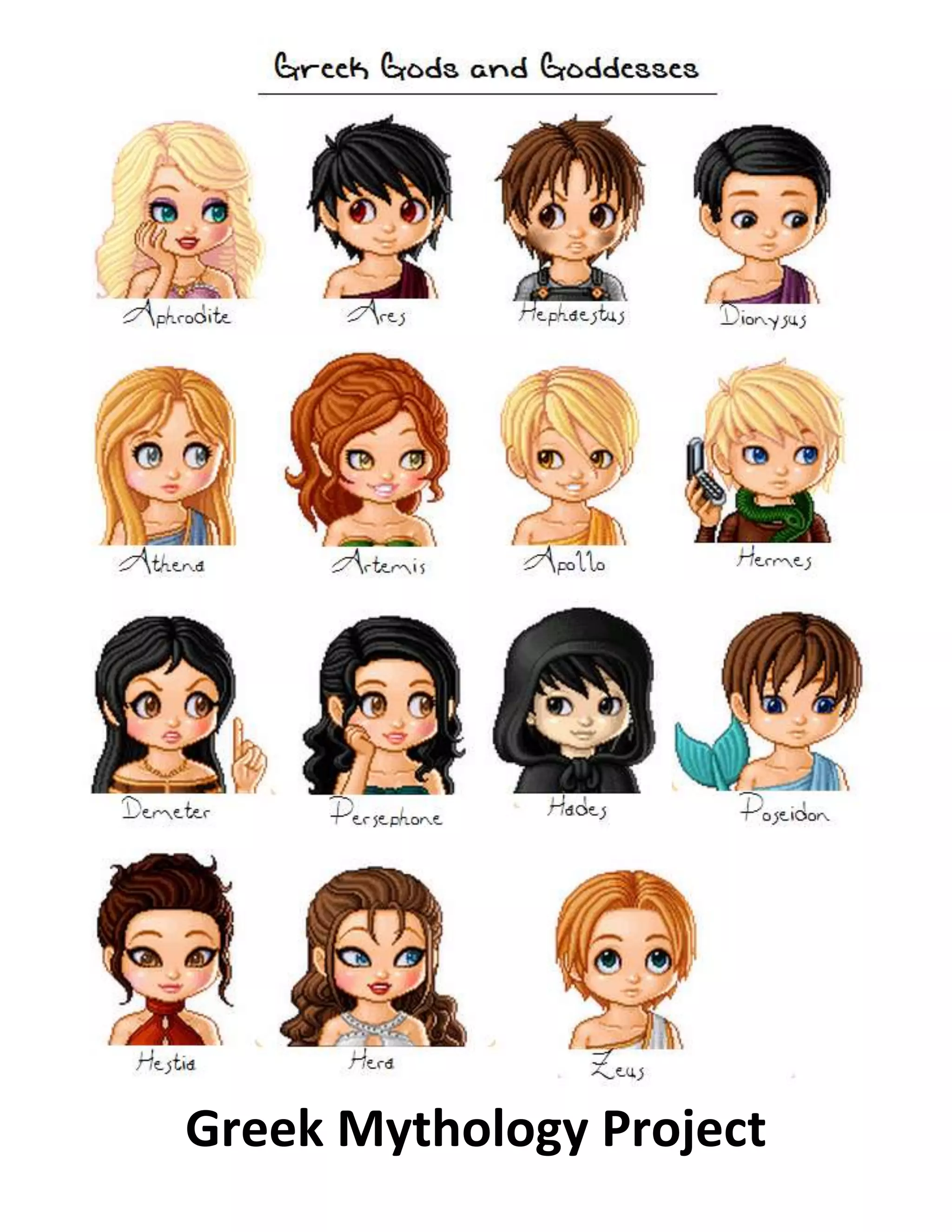 04 Greek Mythology Project | DOCX